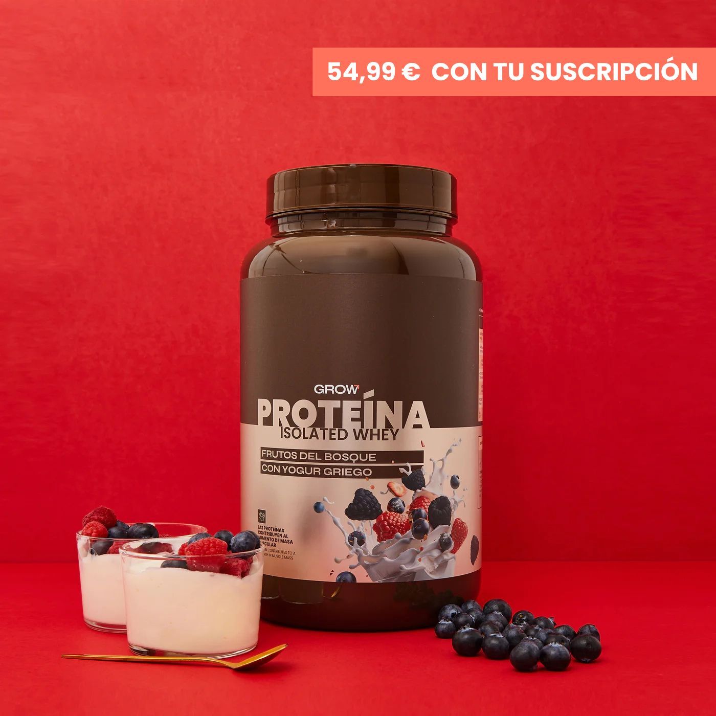 Proteína Aislada con Ingredientes Premium | GROW Nutrition